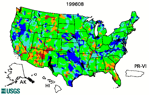 WaterWatch -- Maps and graphs of current water resources conditions