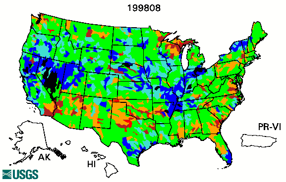 WaterWatch -- Maps and graphs of current water resources conditions