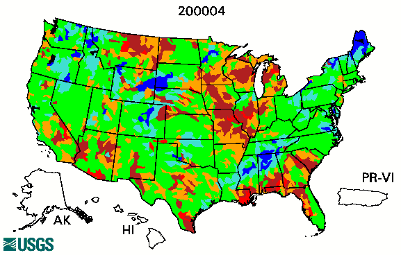WaterWatch -- Maps and graphs of current water resources conditions
