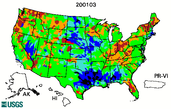 WaterWatch -- Maps and graphs of current water resources conditions