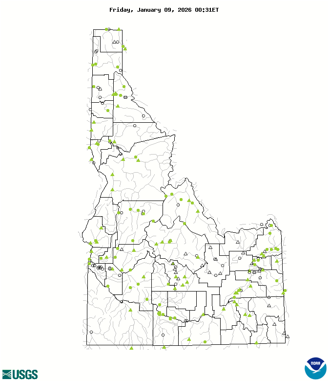 USGS WaterWatch -- Streamflow conditions