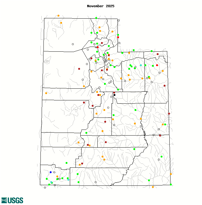 USGS WaterWatch -- Streamflow conditions