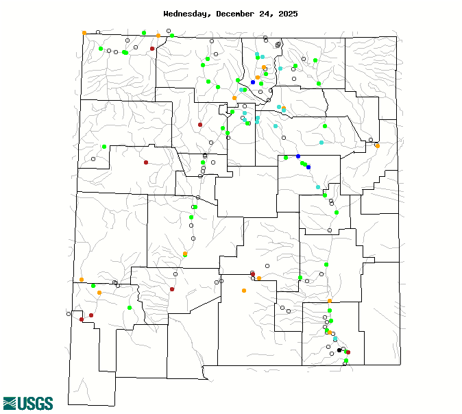 USGS WaterWatch -- Streamflow conditions