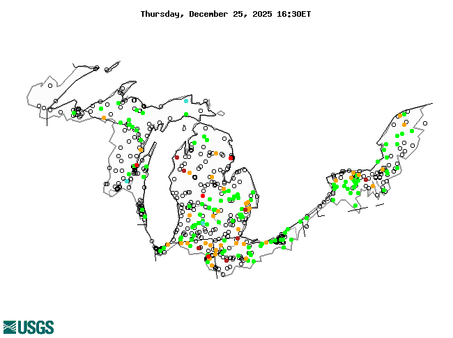 USGS WaterWatch -- Streamflow conditions