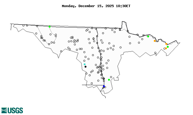 USGS WaterWatch -- Streamflow conditions