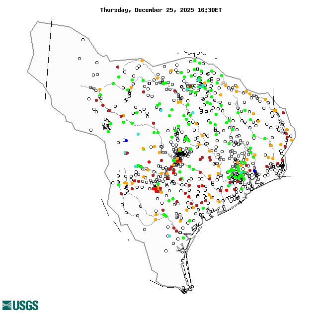 USGS WaterWatch -- Streamflow conditions
