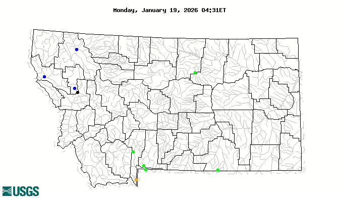 USGS WaterWatch -- Streamflow conditions